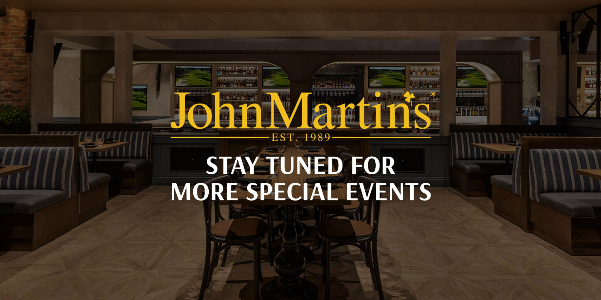 Events - JohnMartin's